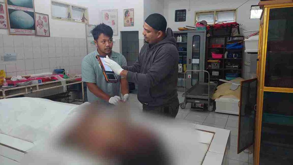 Unit Gakkum Sat Lantas Polres Simalungun Cari Keluarga Korban Laka ...